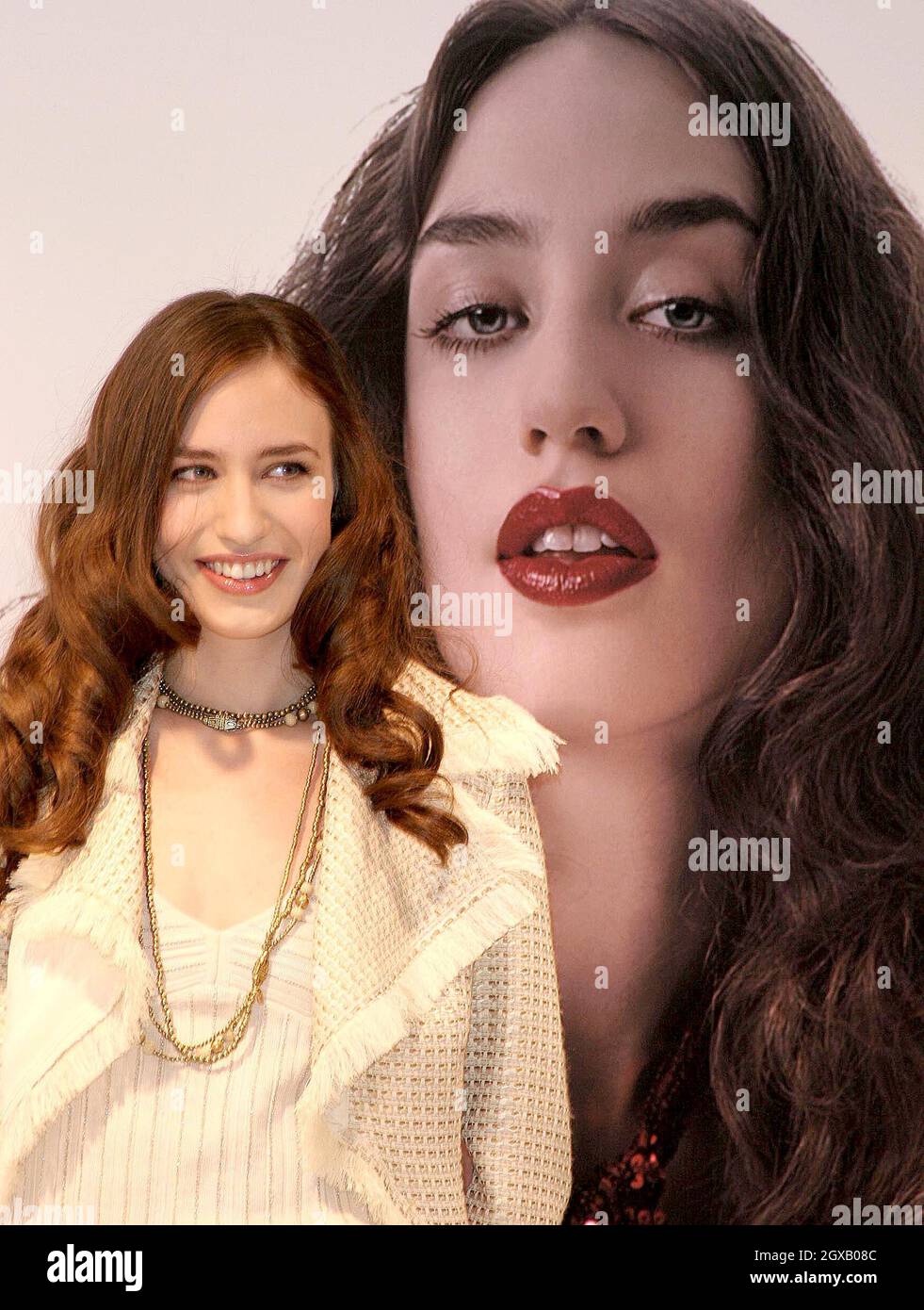 Elizabeth Jagger is the new face of Mango.The photocall took place at ...