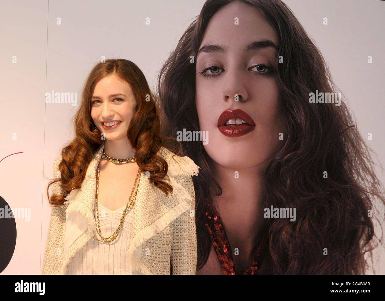Elizabeth Jagger is the new face of Mango.The photocall took place at ...