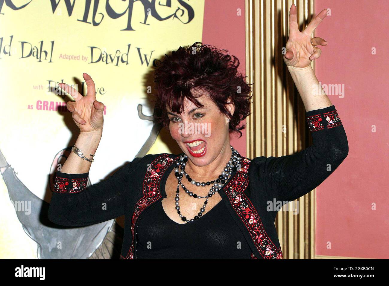 Ruby Wax comes to the Photocall of her new play 'The Witches' and poses ...