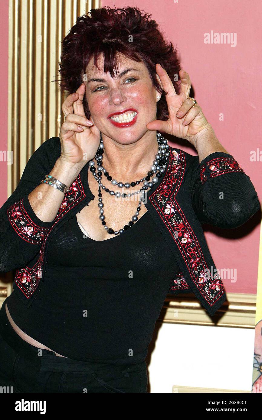 Ruby Wax comes to the Photocall of her new play 'The Witches' and poses ...