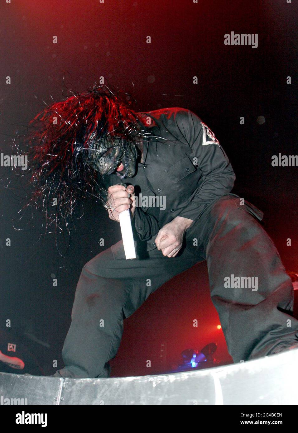 Corey Taylor from Slipknot performs at the PNE Forum in Vancouver Stock ...