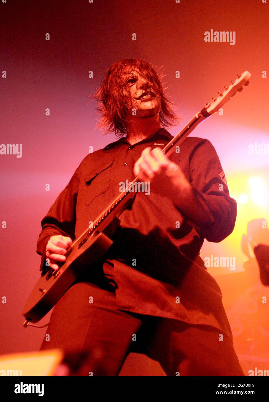 James Root from Slipknot performs at the PNE Forum in Vancouver Stock ...
