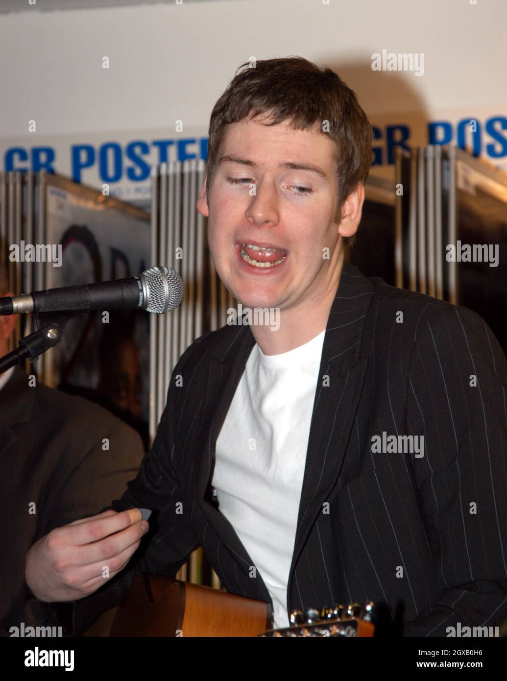 The Futureheads at an instore record signing and live performance at ...
