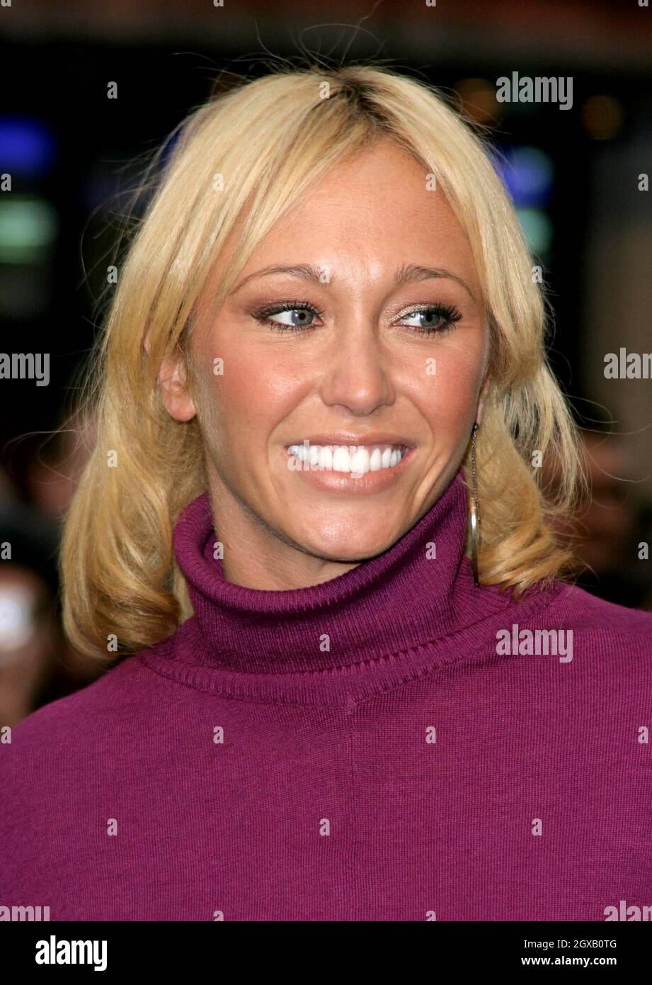 Jenny Frost At The Vue West End Where The Uk Chairty Premiere Of The Magic Roundabout Took Place