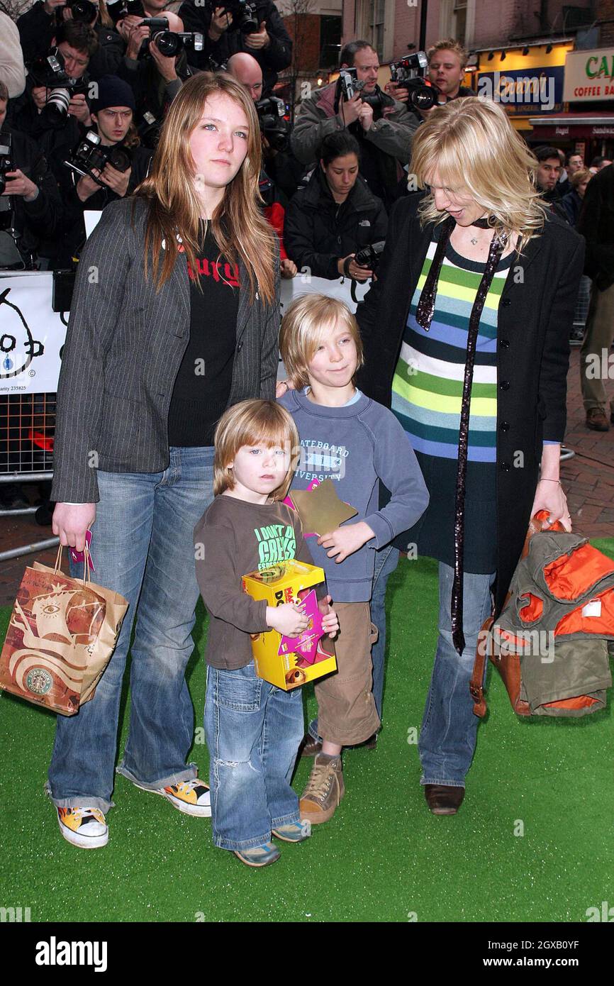 Jo Whiley arrives at the UK charity film premiere "The Magic Rondabout ...