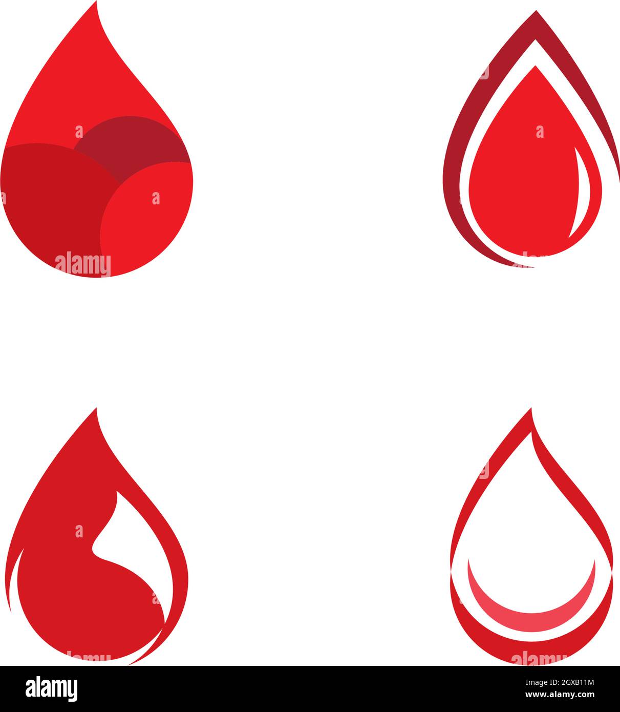 Blood logo icon vector template Stock Vector Image & Art - Alamy