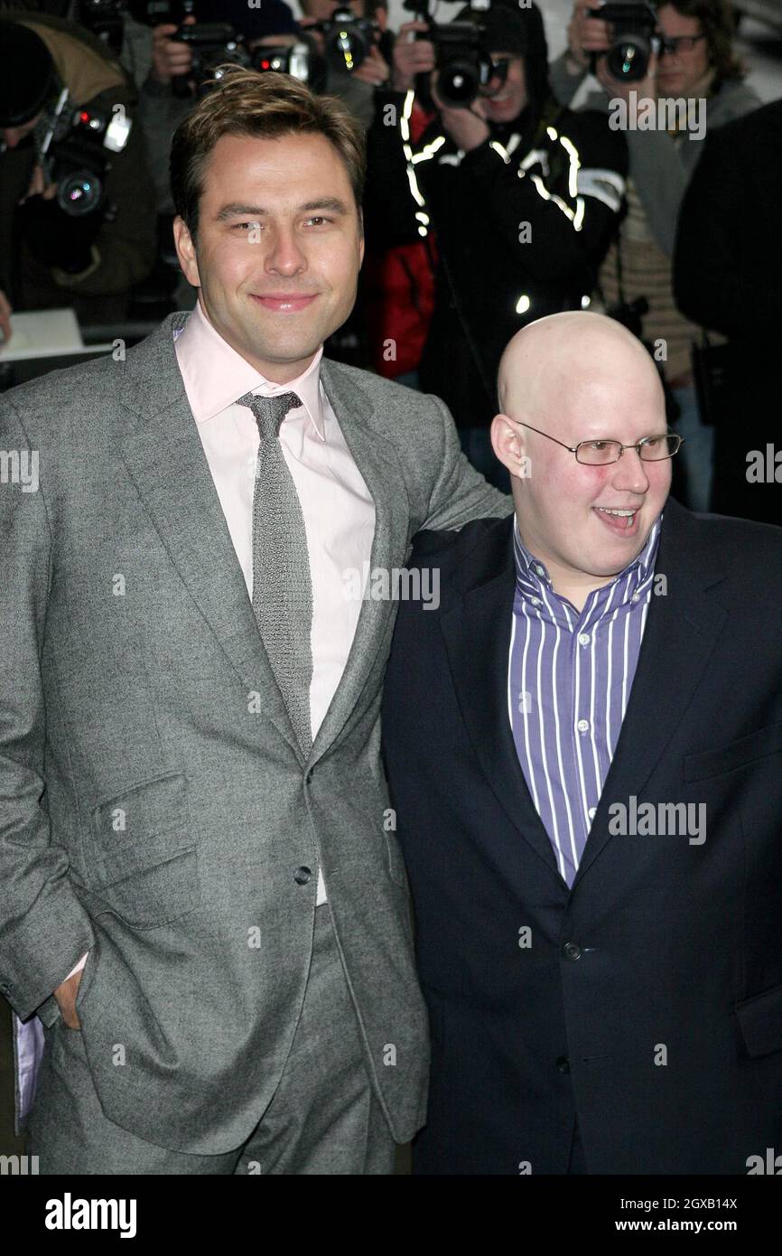 David Walliams and Matt Lucas of Little Britain at the South Bank Show ...