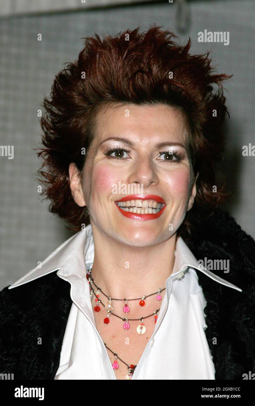 Cleo Rocos at the filming of An audience With ... Al Murray. It was ...