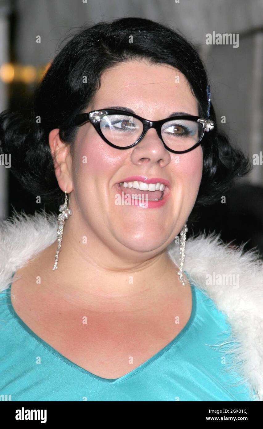 Amy Lame at the filming of An audience With ... Al Murray. It was held ...