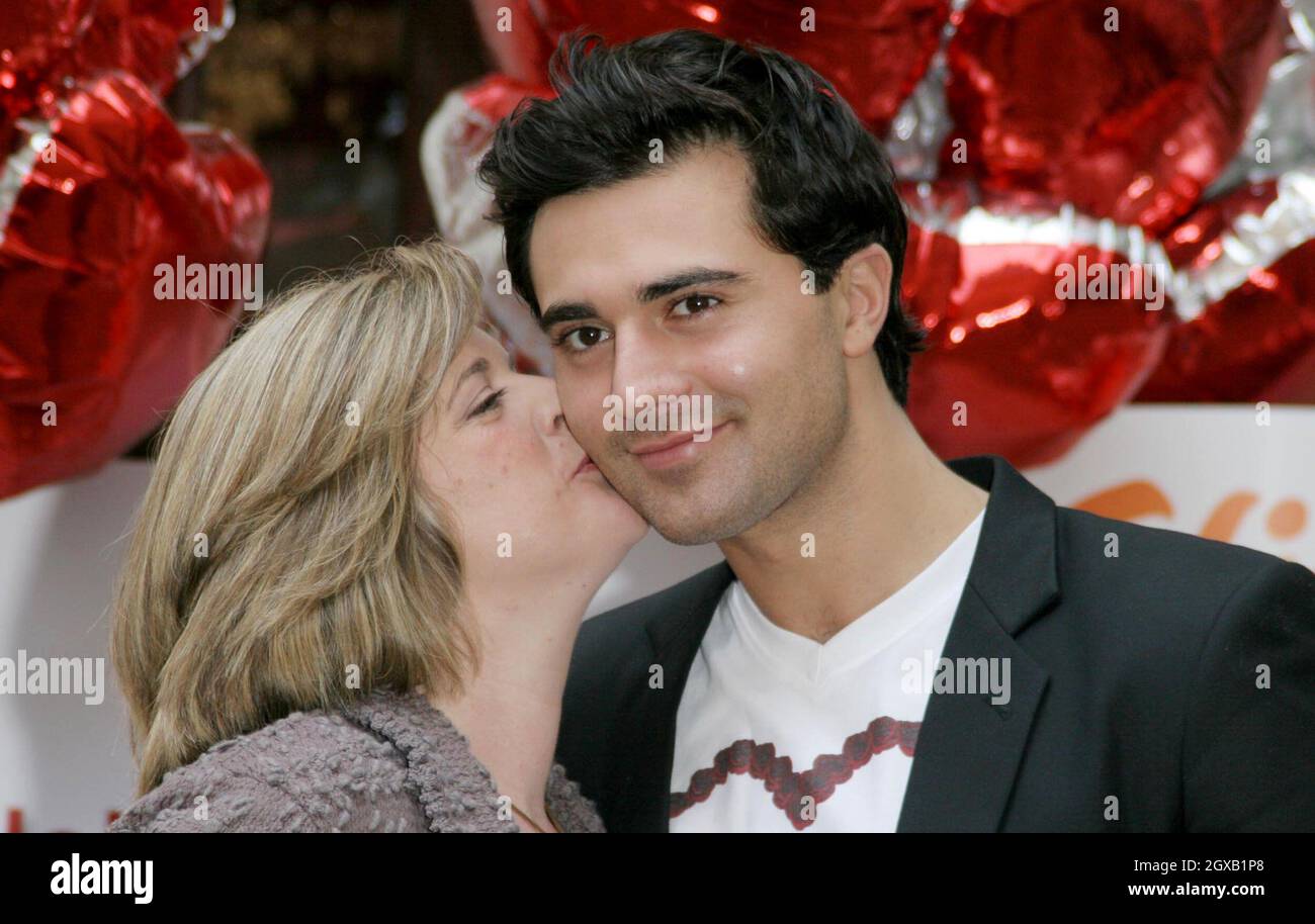 Darius was awarded the title of Clinton Cards Celebrity Valentine of ...