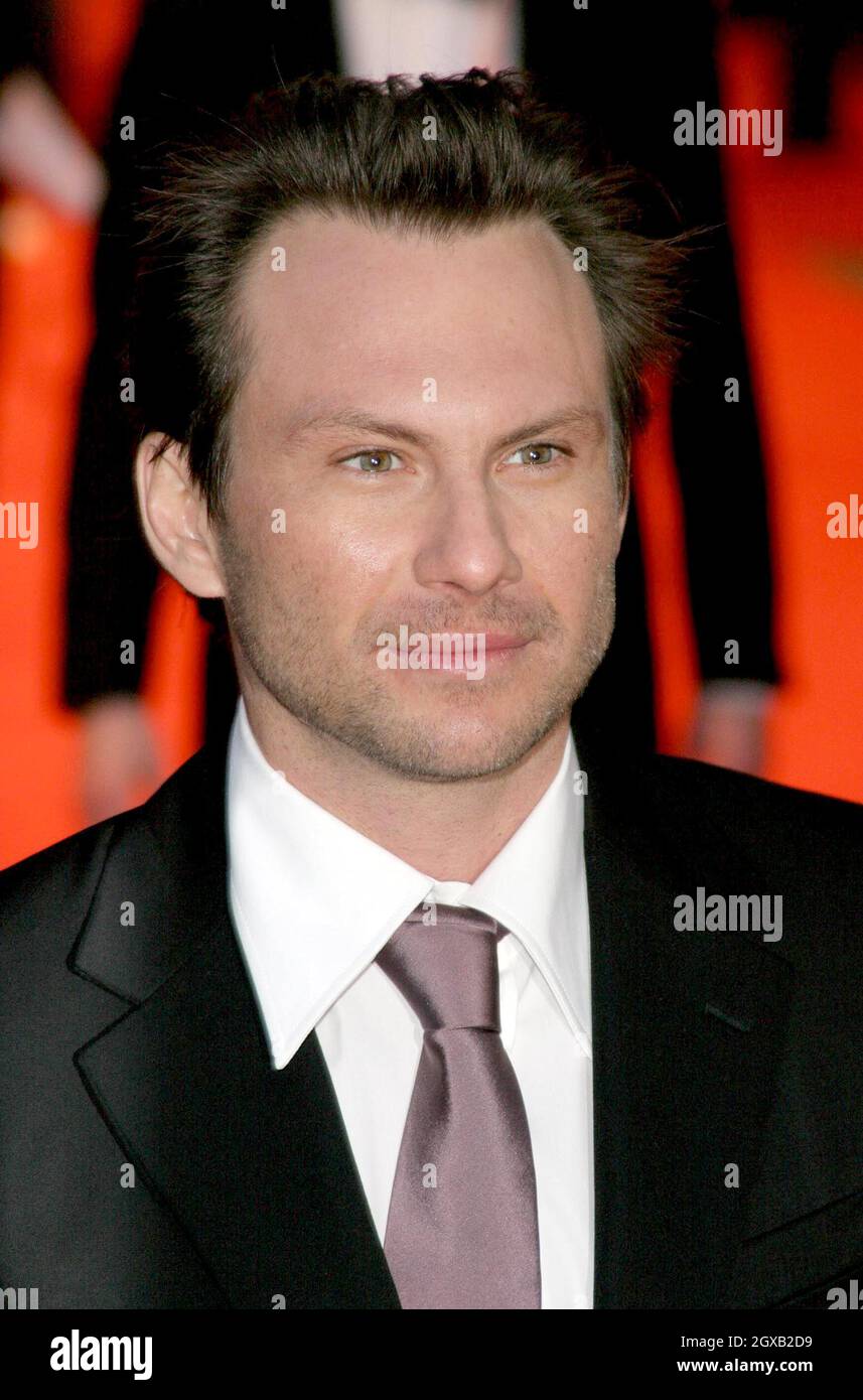 Christian Slater pictured at the arrivals for the BAFTAS -the British ...
