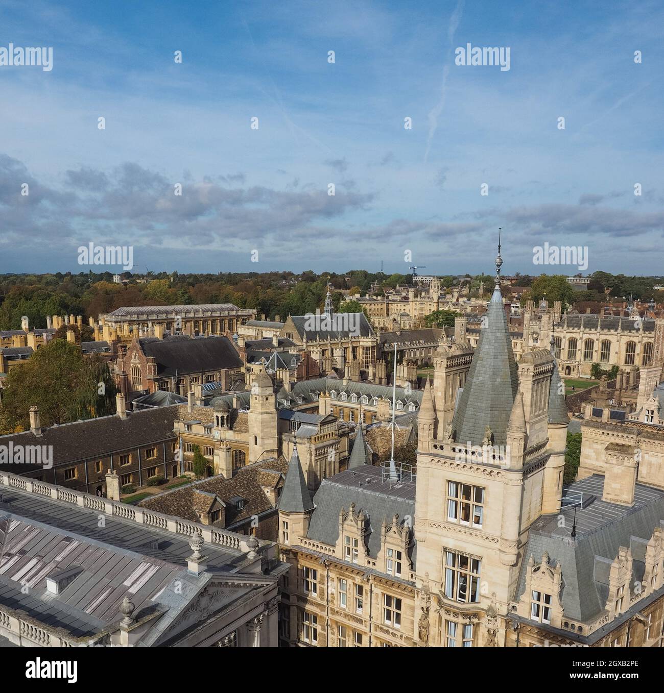Aerial view cambridge hi-res stock photography and images - Alamy