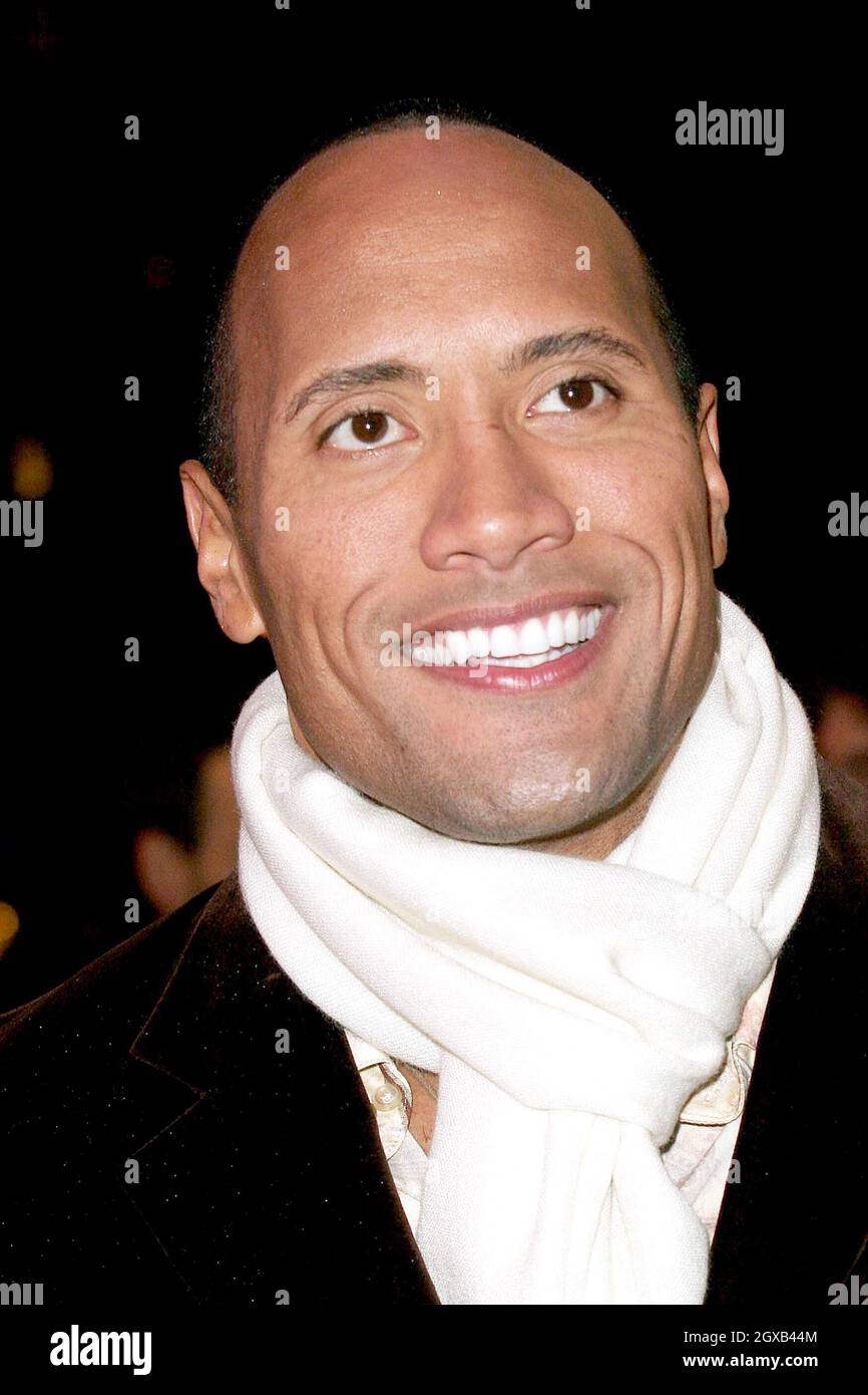 Dwayne johnson the rock hi-res stock photography and images - Alamy