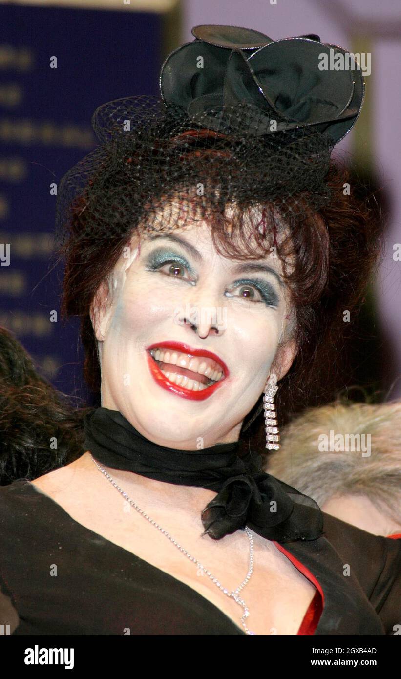 Ruby Wax as the Grand High Witch in the theatre production of The ...
