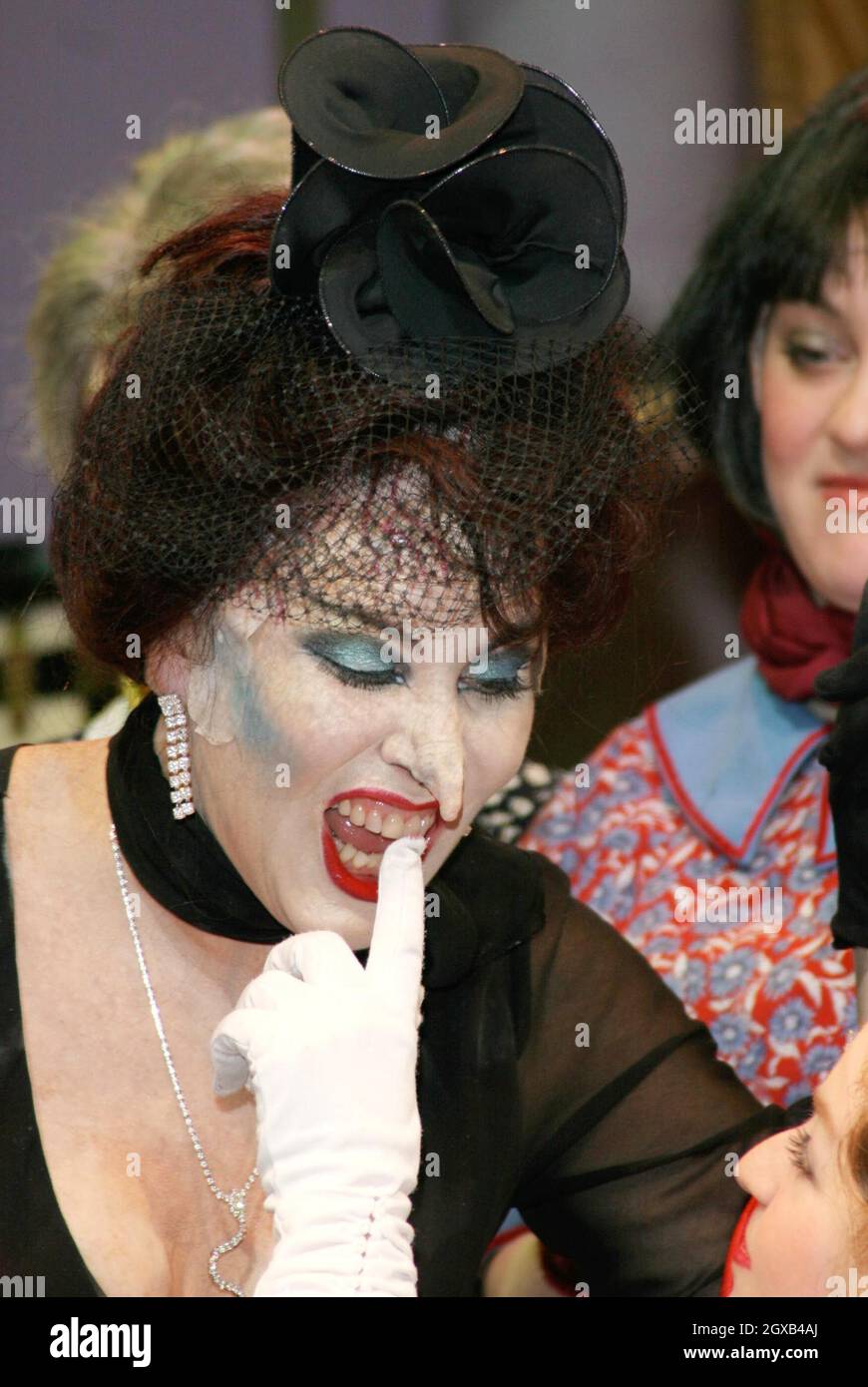 Ruby Wax as the Grand High Witch in the theatre production of The ...
