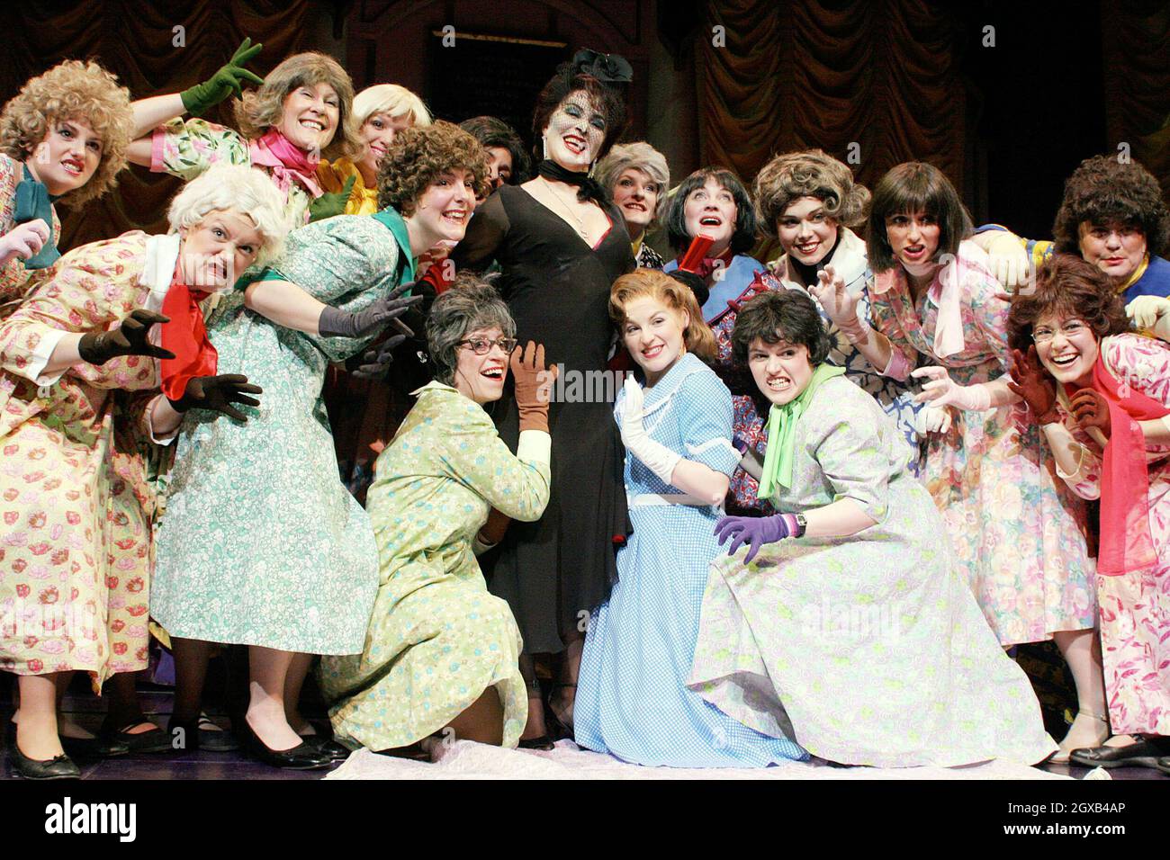Ruby Wax as the Grand High Witch in the theatre production of The ...