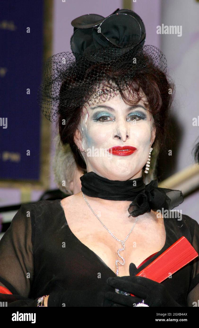 Ruby Wax as the Grand High Witch in the theatre production of The ...