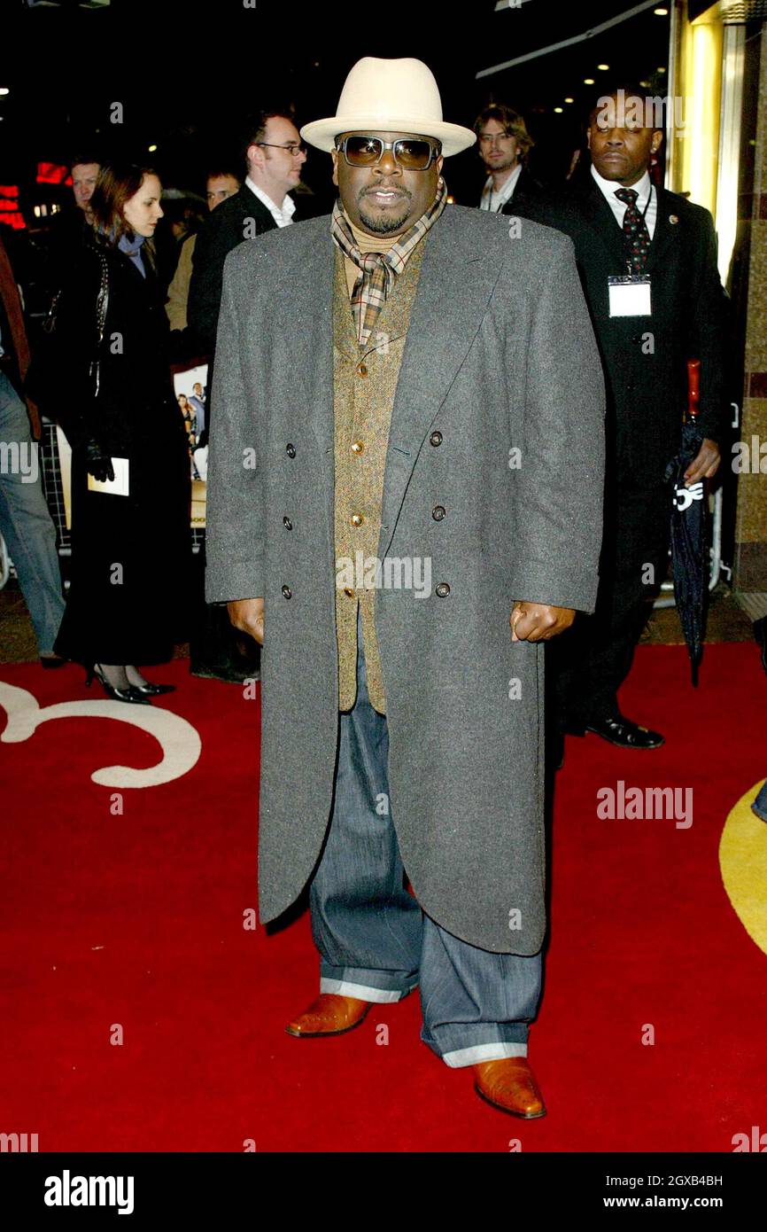 Cedric The Entertainer arrives at the european film premiere BeCool at ...