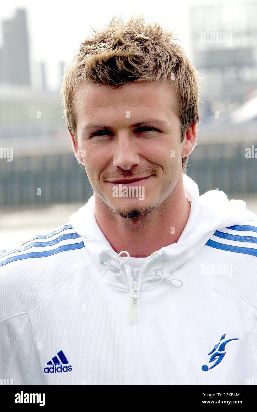 David Beckham announces the launch of the new 'David Beckham Football ...