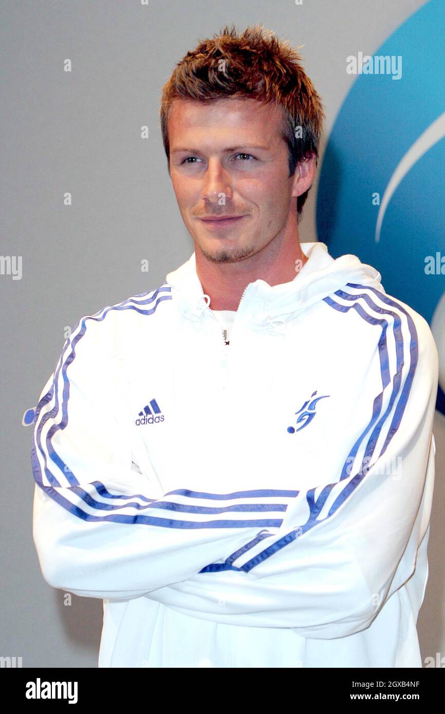 David Beckham announces the launch of the new 'David Beckham Football ...