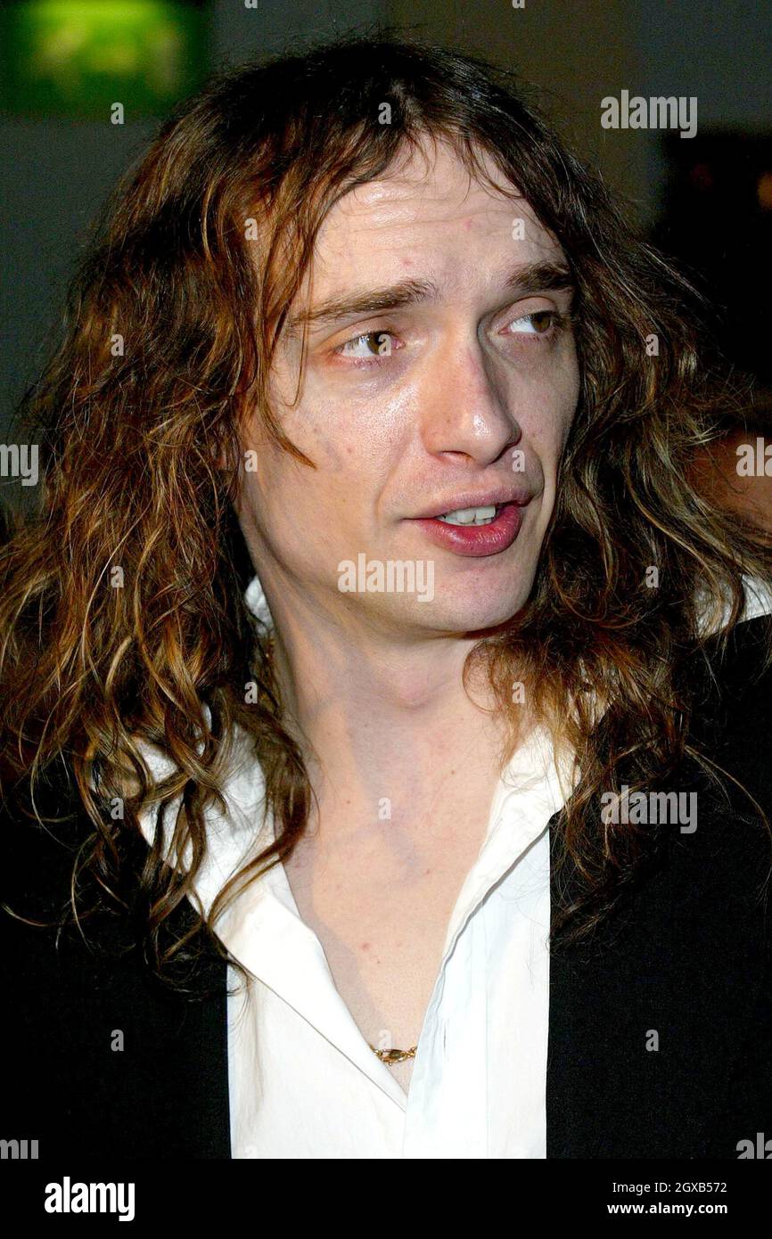 Justin Hawkins at his waxwork unveiling at Madame Tussauds, London on ...
