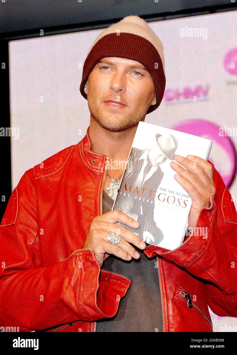 Bros star Matt Goss, signs copies of his autobiography `More Than You ...