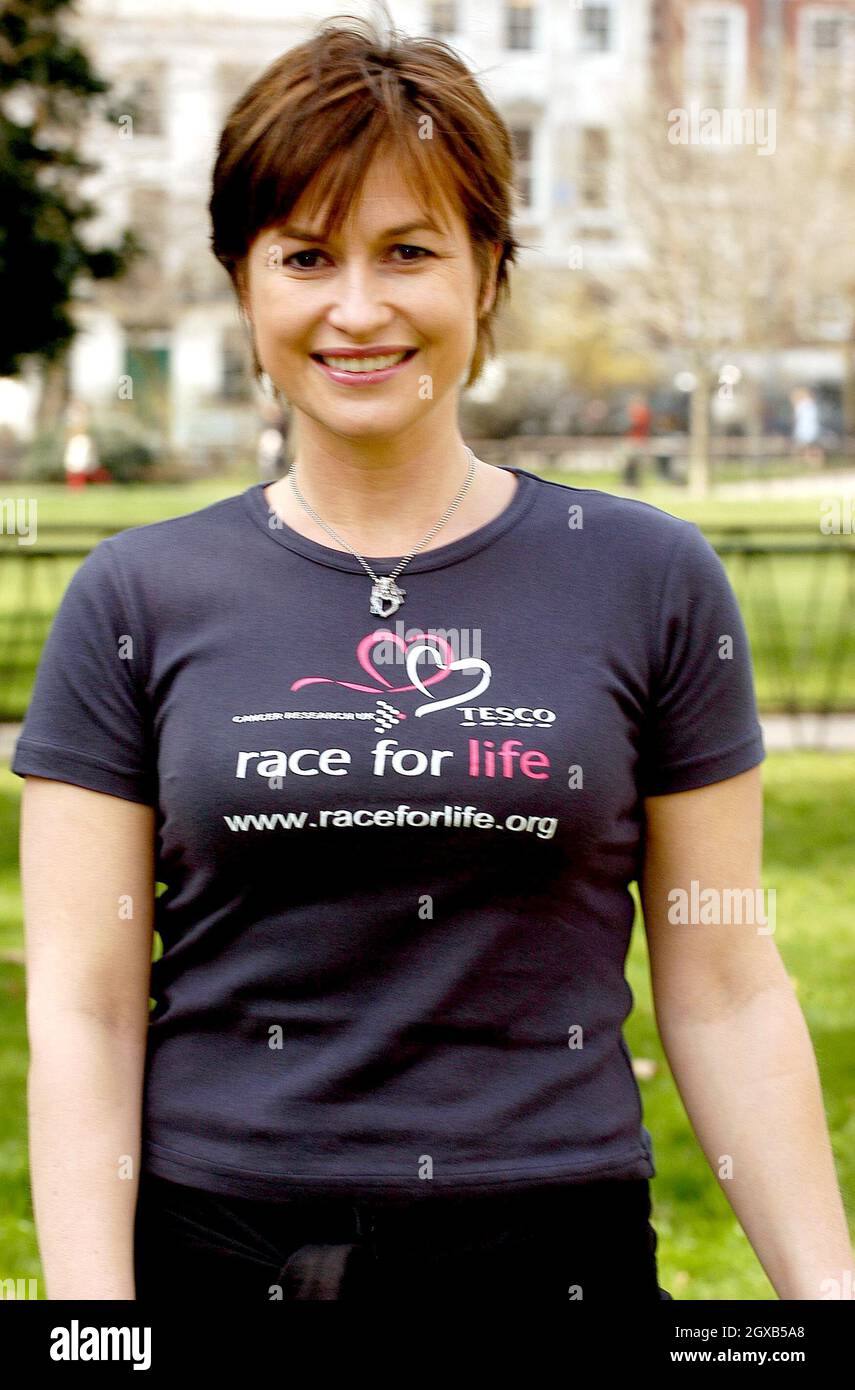 Emma Forbes launches five km charity walk, Cancer Research Uk, at ...