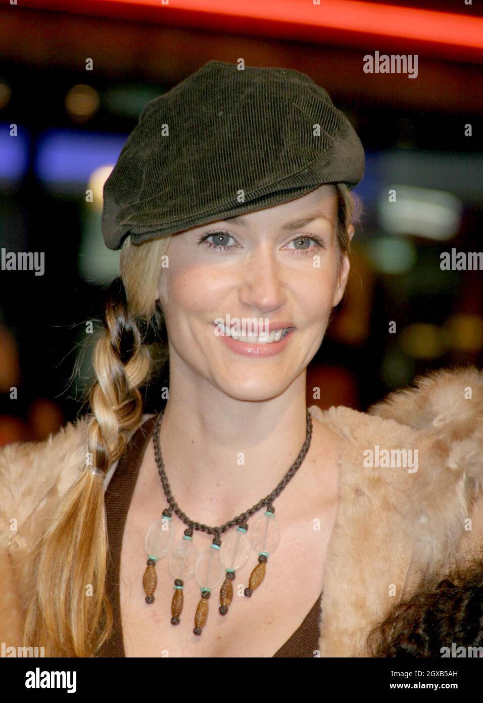 Lisa Butcher at the UK premiere of Robots which was held at the Vue ...