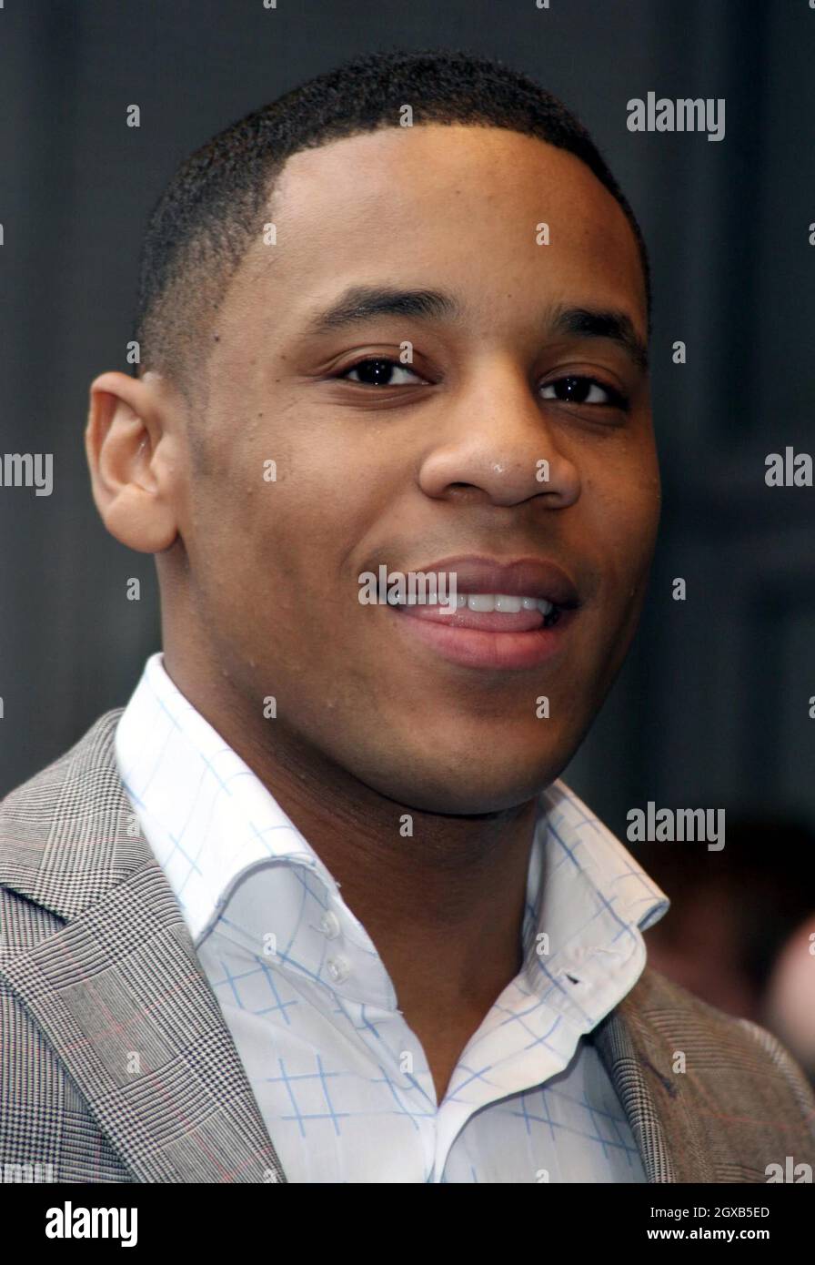 Regie Yates at the world premiere of Valiant which took place at London ...