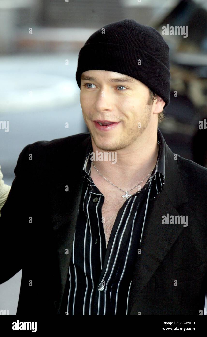 Stephen Gately attending the capital FM Awards 2005 at the Royal ...