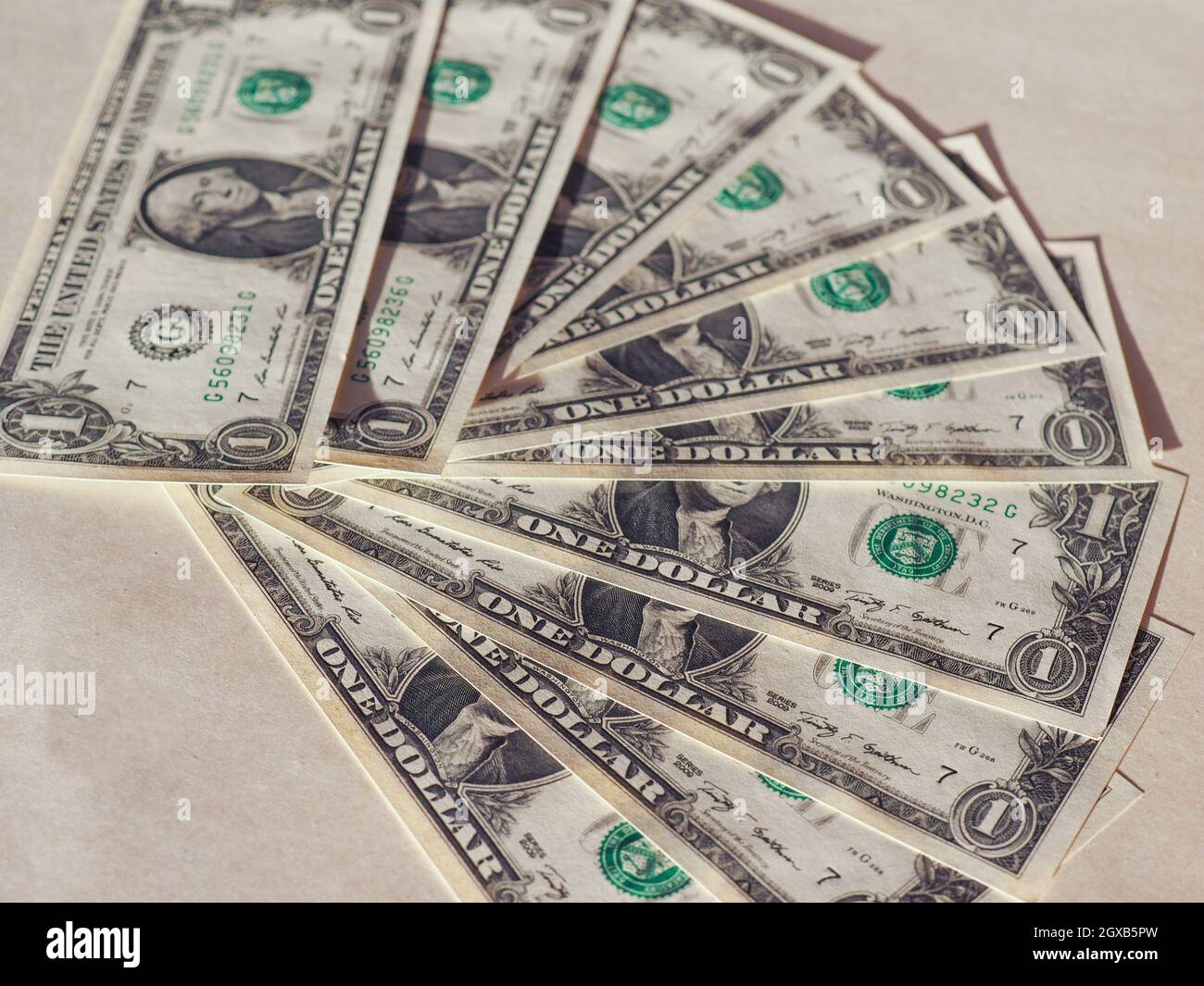 United states banknotes hi-res stock photography and images - Alamy