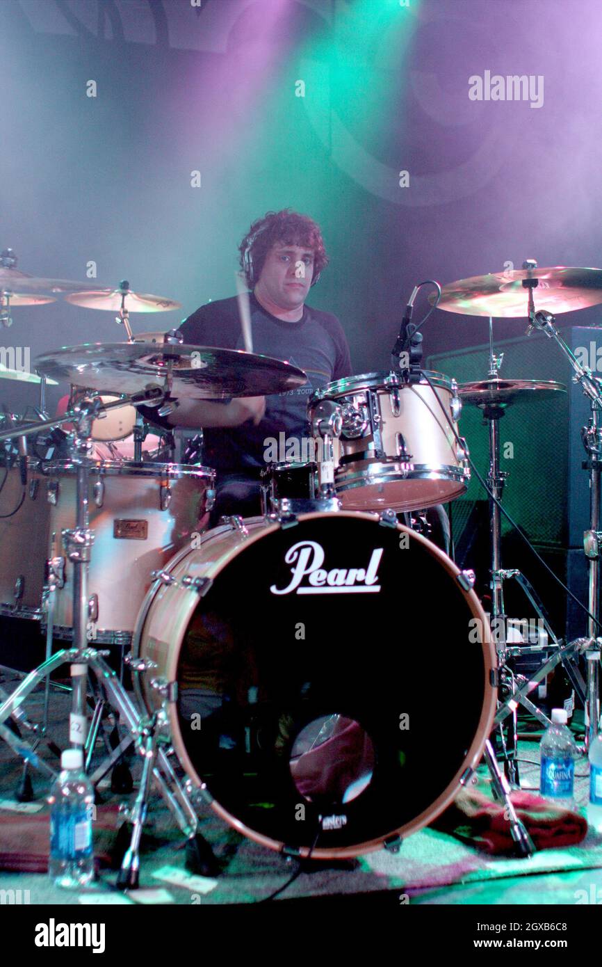 Ian Matthews of Kasabian performs at the Commodore Ballroom in ...