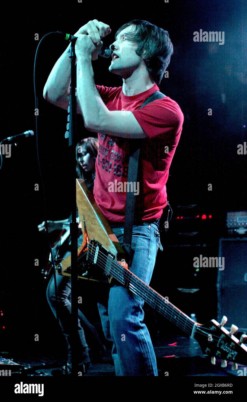 British band Ash perform at Richard's on Richards in Vancouver Stock ...
