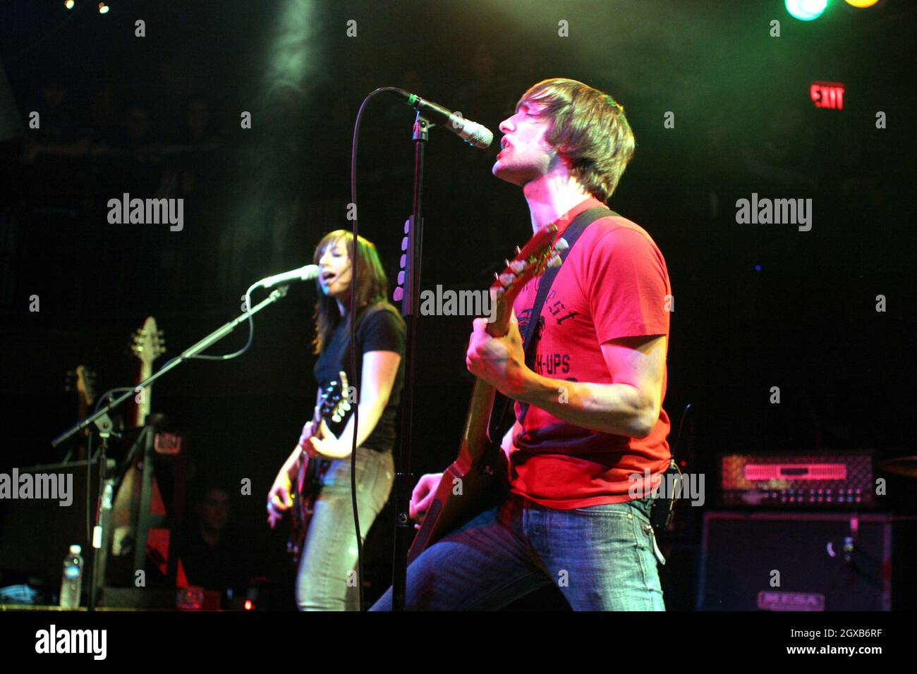 British band Ash perform at Richard's on Richards in Vancouver Stock ...