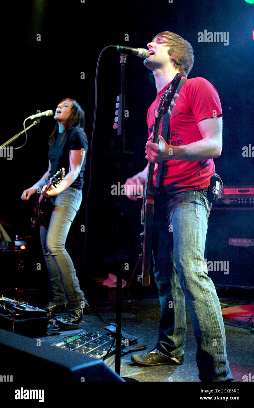 British band Ash perform at Richard's on Richards in Vancouver Stock ...