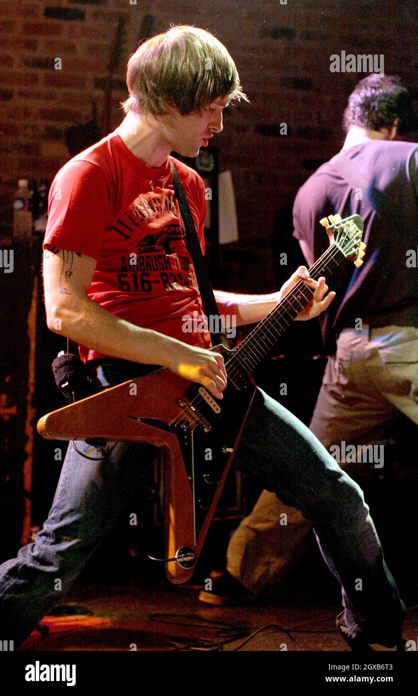 British band Ash perform at Richard's on Richards in Vancouver Stock ...