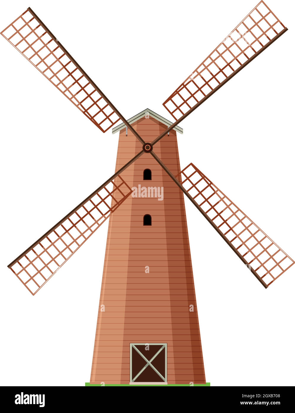 Wood architecture and countryside Stock Vector Images - Alamy