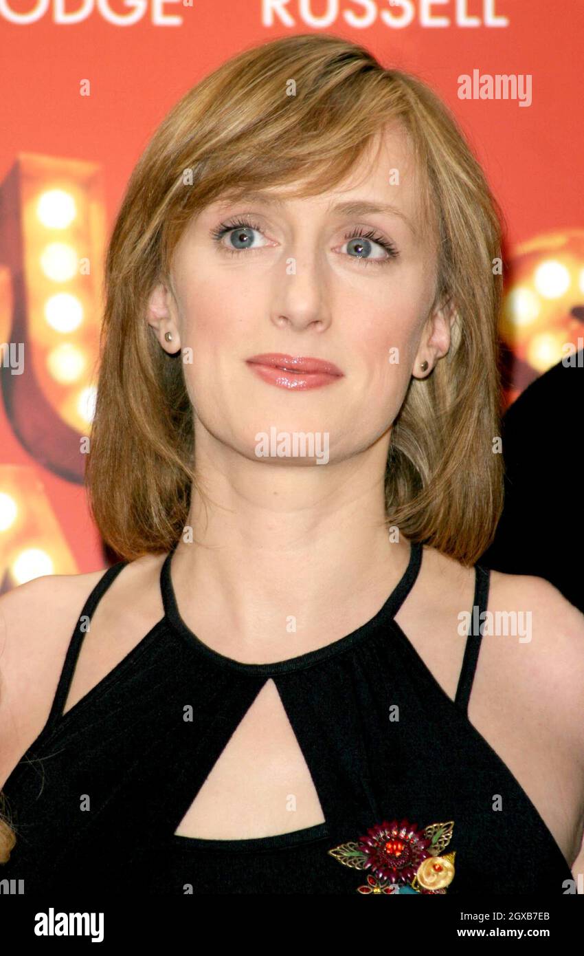 Jenna Russell at the photocall for the West End musical"Guys and Dolls ...