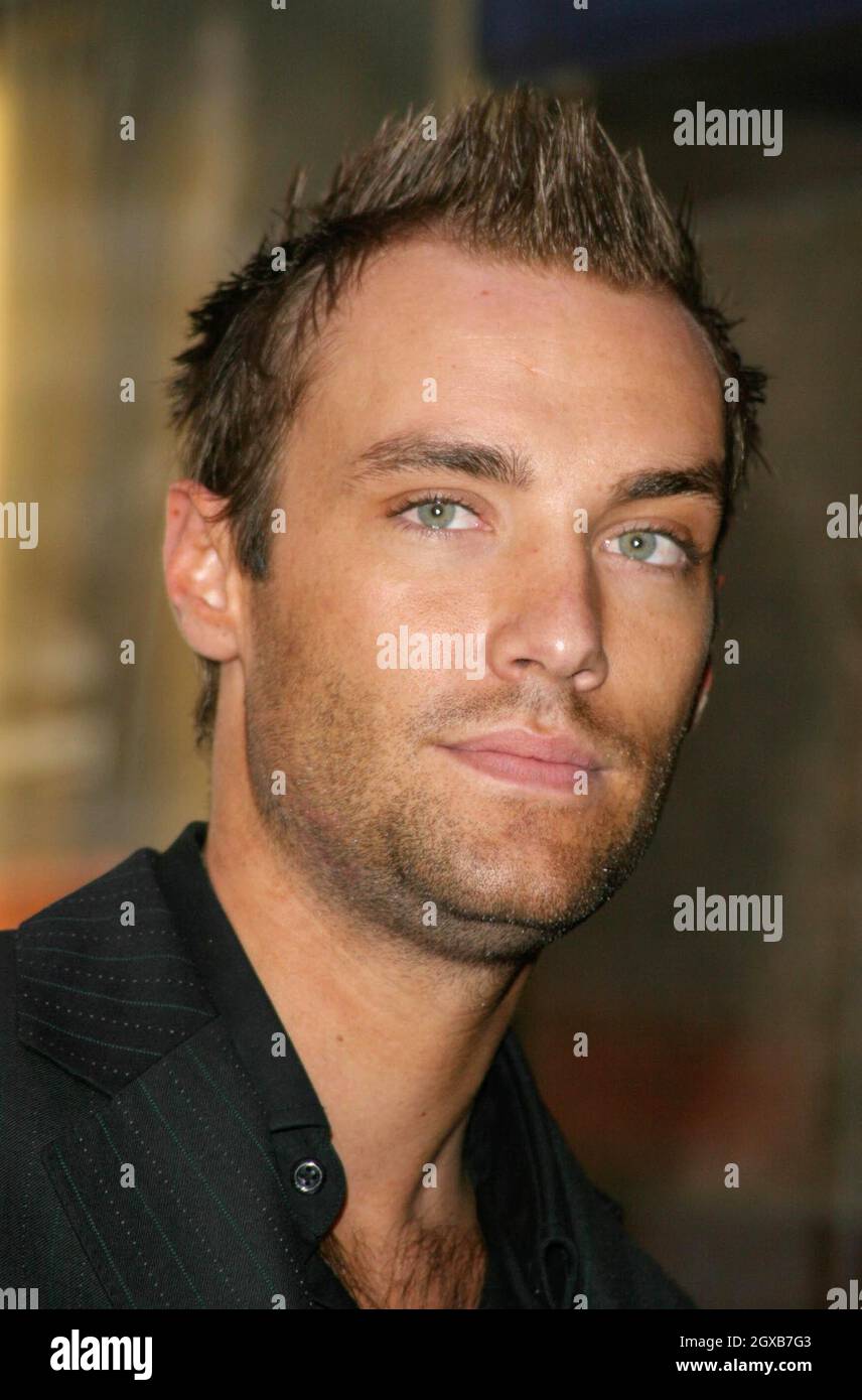 Callum Best at the UK premiere of The Interpreter which was held at the ...