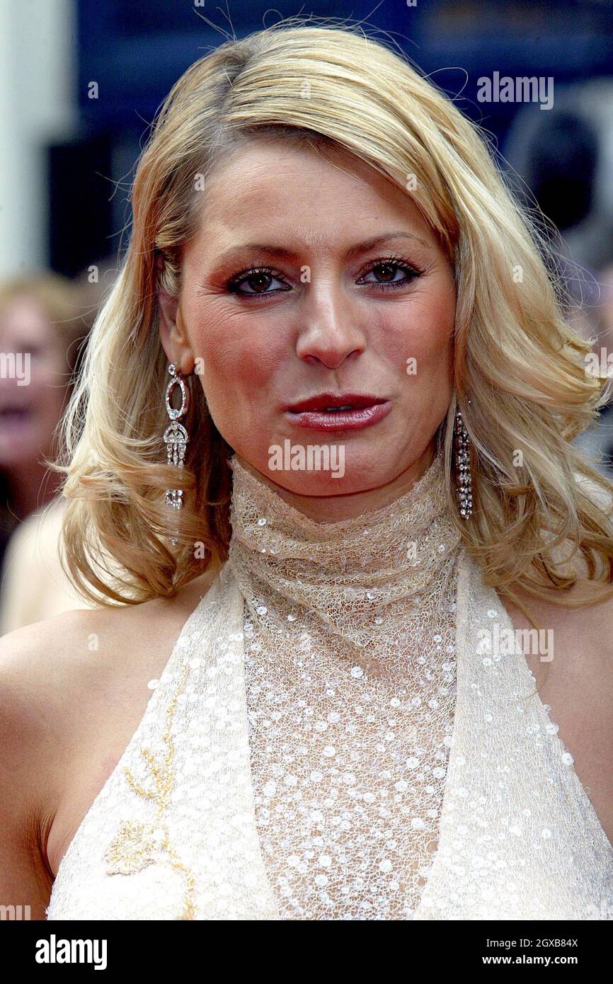 Tess Daly at the BAFTA Television Awards 2005, The Theatre Royal, Drury ...