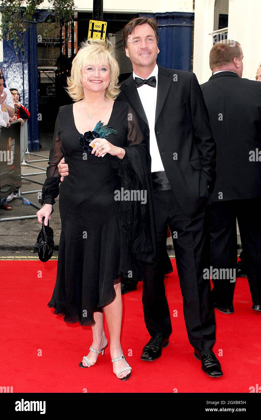 Richard Medley and Judy Finnigan at the BAFTA Television Awards 2005 ...