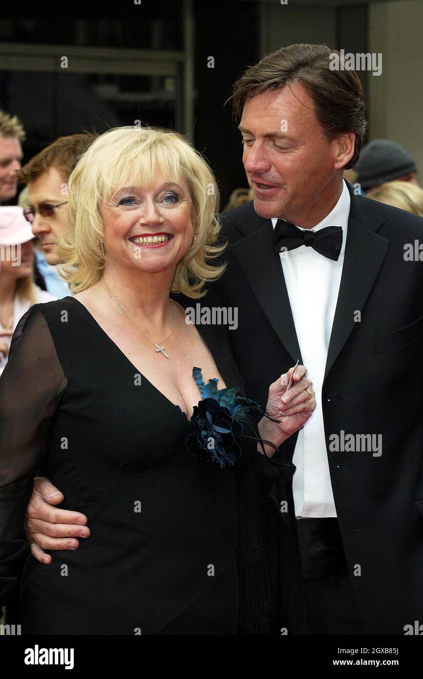 Richard Medley and Judy Finnigan at the BAFTA Television Awards 2005 ...