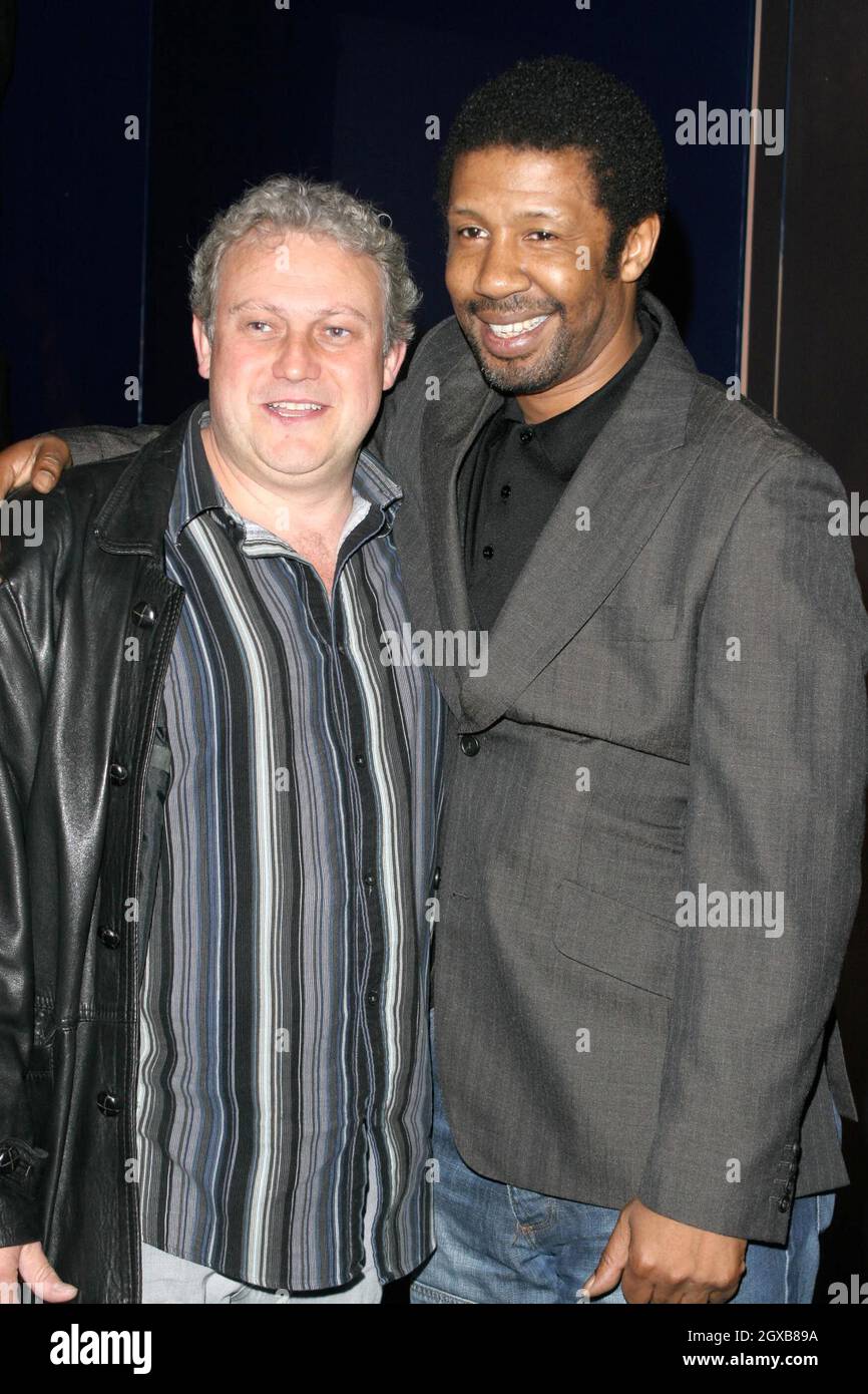 Brian Bovell and Russell Floyd arriving to spend an evening as a guest ...