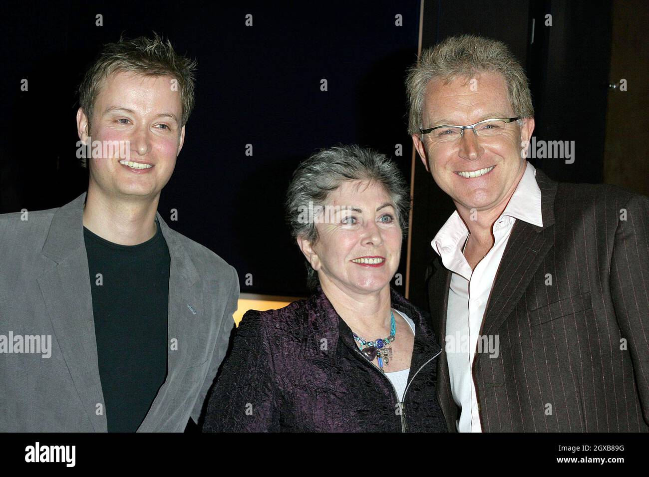 Stuart Miles,Valerie Singleton and Mark Curry at the arrivals for Hell ...