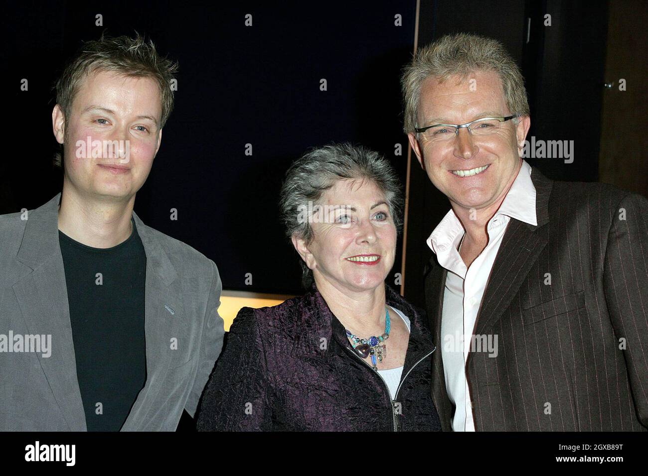 Stuart Miles,Valerie Singleton and Mark Curry at the arrivals for Hell ...