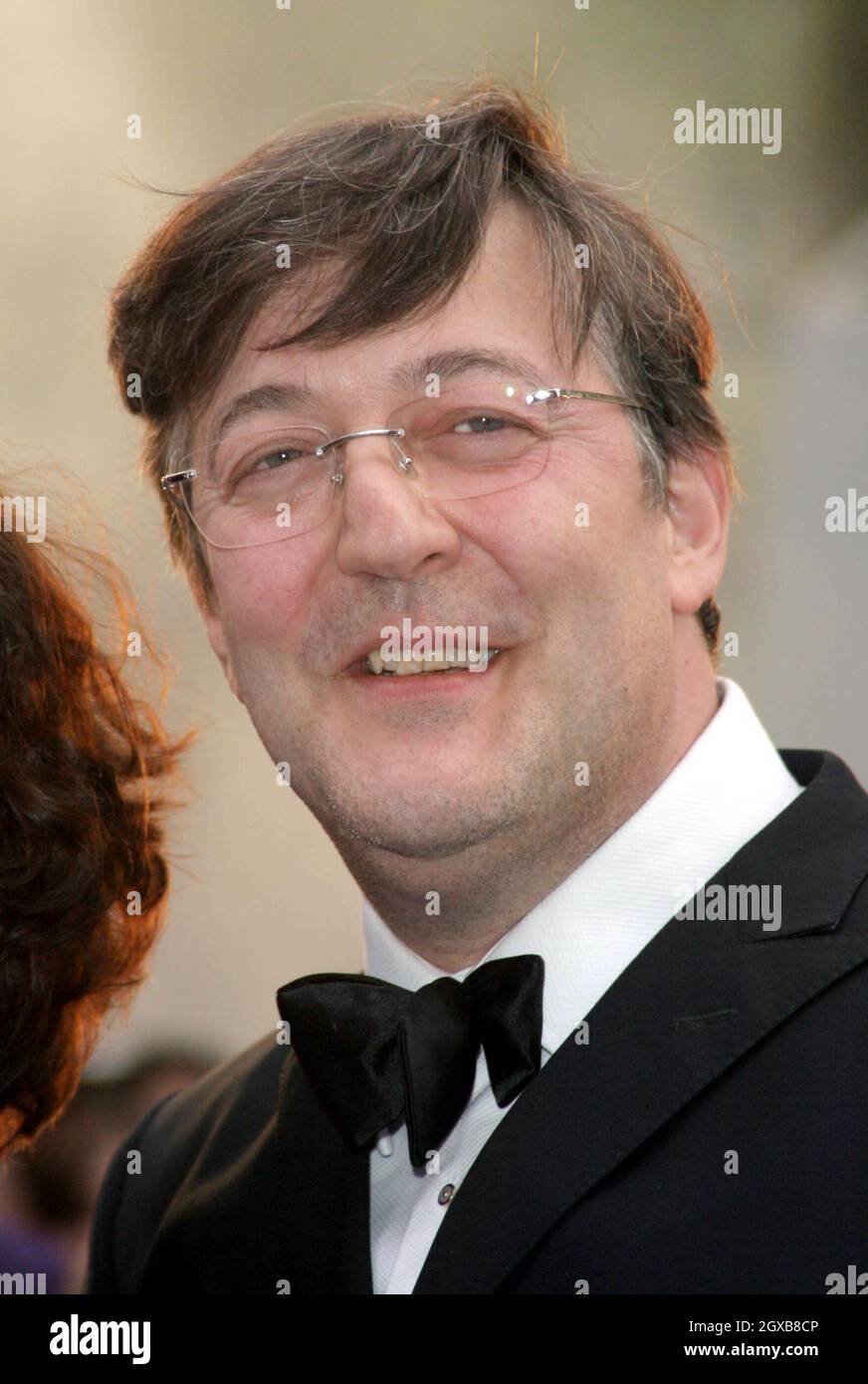 Stephen Fry at the world premiere of The Hitchhiker's Guide to the Galaxy, a screen adaptation ...