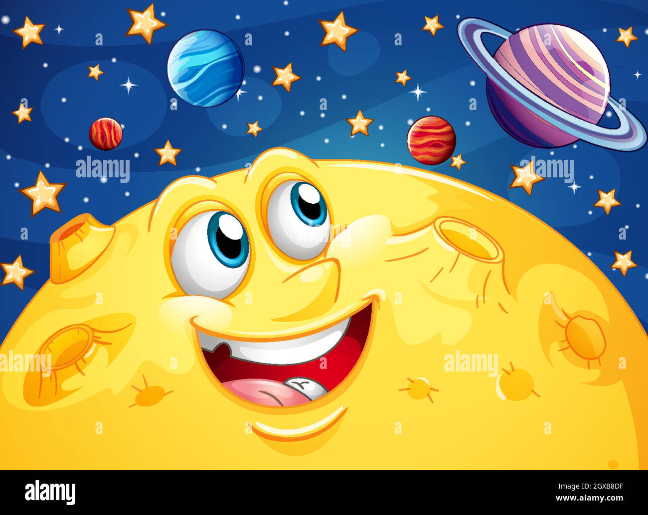 Free Space Themed Clipart Sun