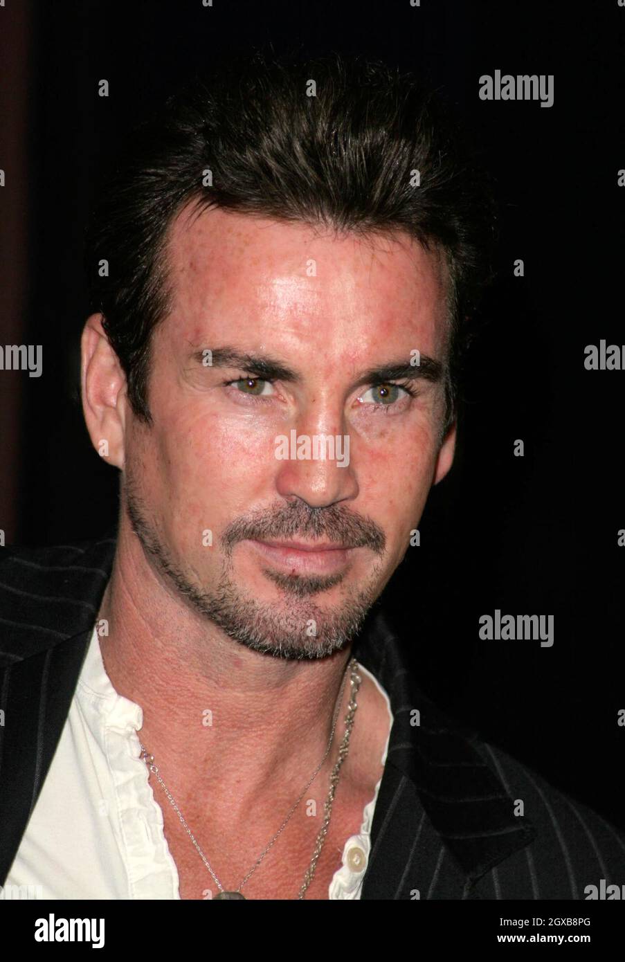 Gary Stretch at the filming of Hell's Kitchen in Brick Lane, East ...