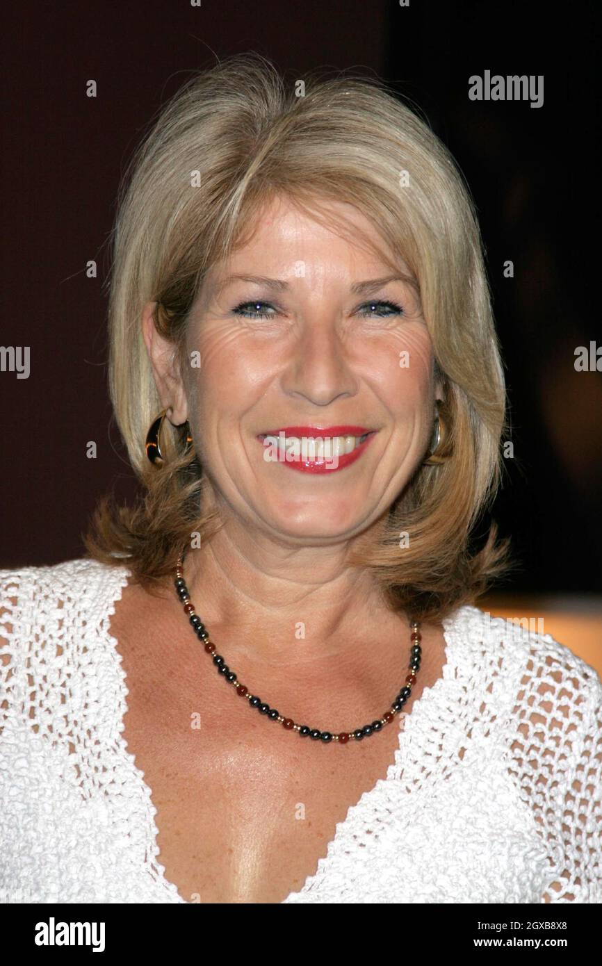 Jennie Bond arriving at the filming of Hell's Kitchen at 146 Brick Lane ...