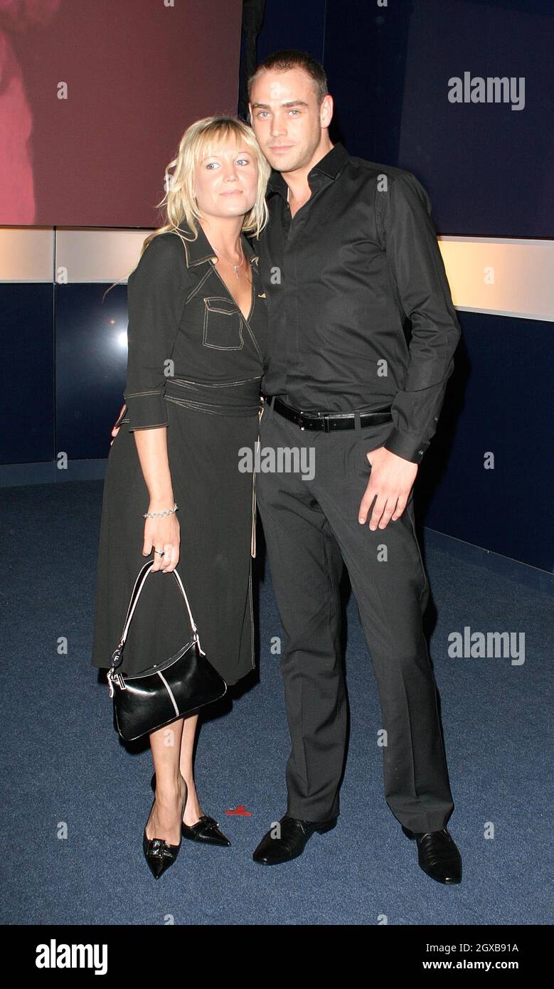 Dan Corsi and friend at Hell's Kitchen being filmed in East London ...